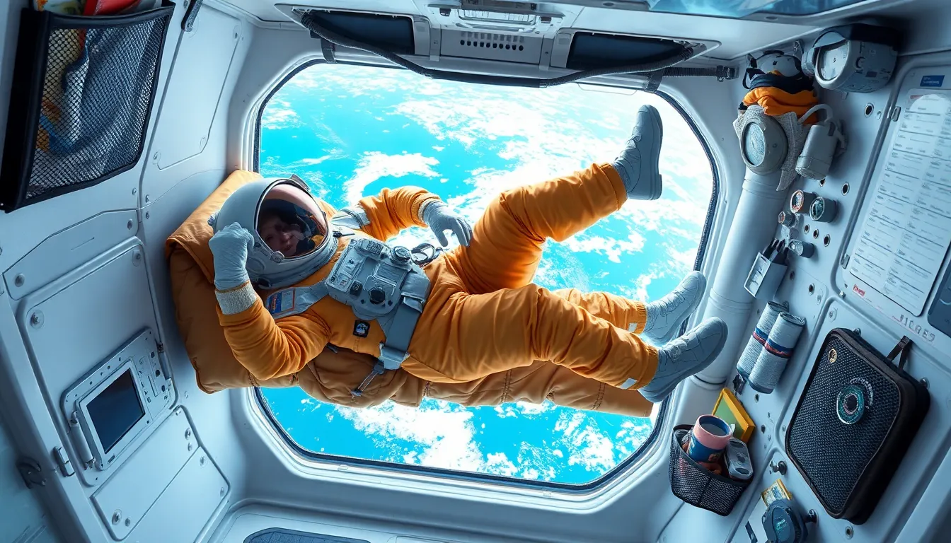 Bedroom International Space Station Inside: Discover Astronauts' Unique ...